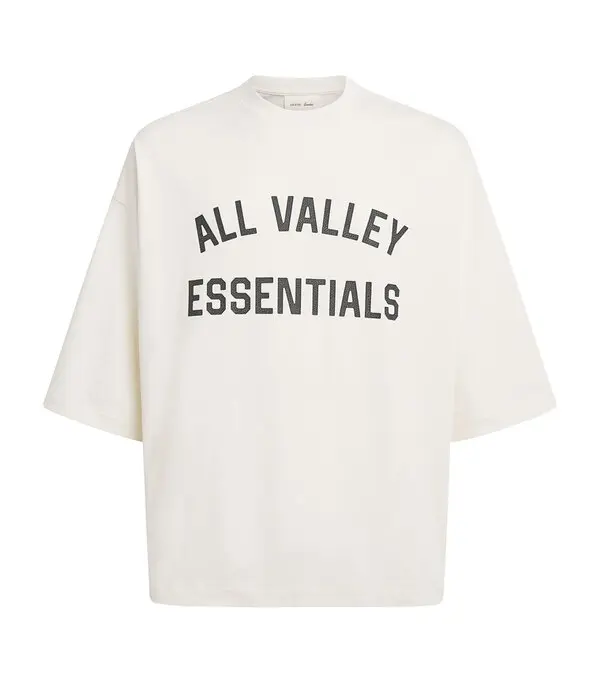 Fear Of God Cotton Boxy Merch T-shirt