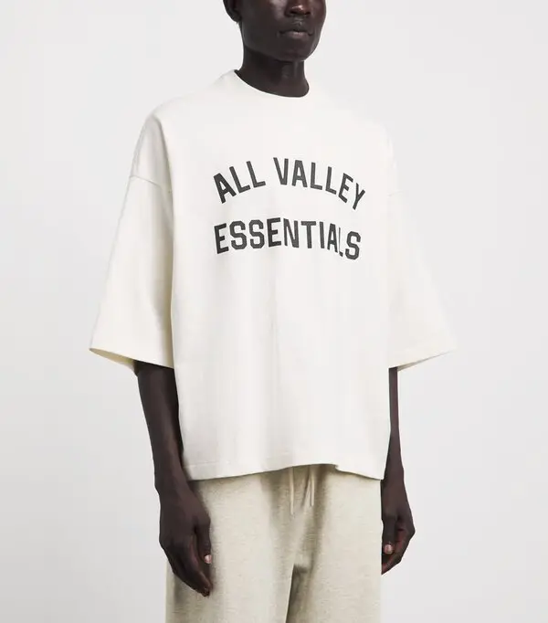 Fear Of God Cotton Boxy Merch T-shirt