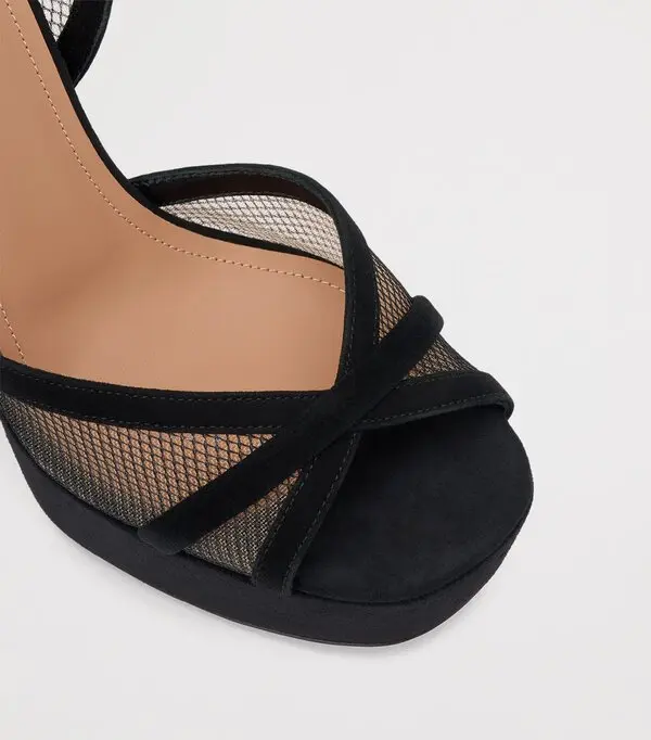 MALONE SOULIERS Mesh Sylvie Platform Sandals