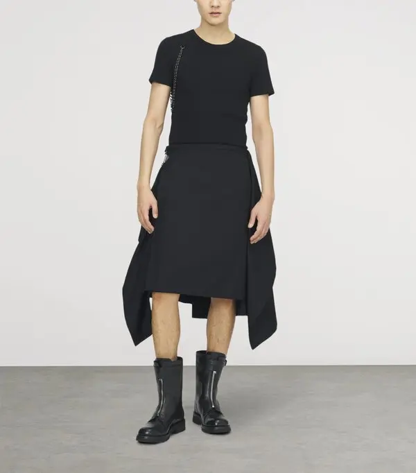 Alexander McQueen Draped Kilt