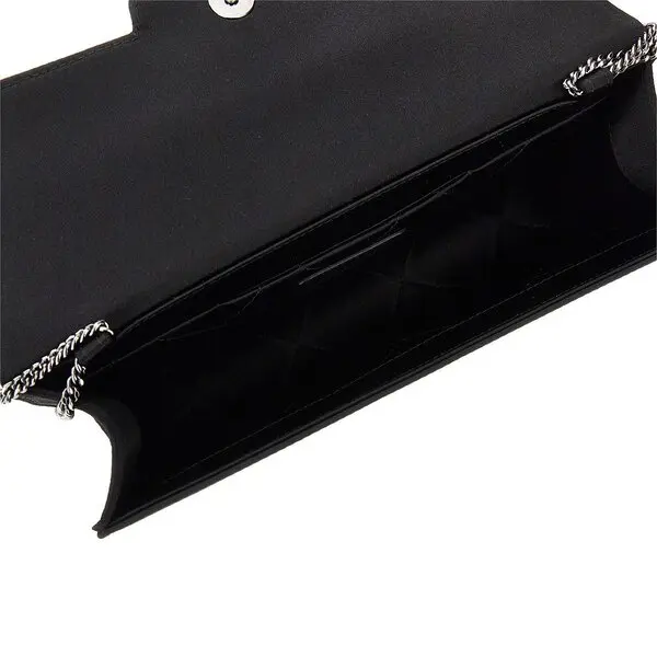ROGER VIVIER Efflorescence' Satin Pouch With Rhinestones