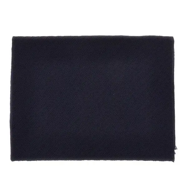Emporio Armani Jacquard Wool Scarf
