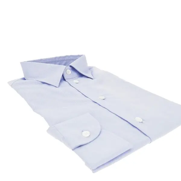 Emporio Armani Micro-textured Cotton Shirt