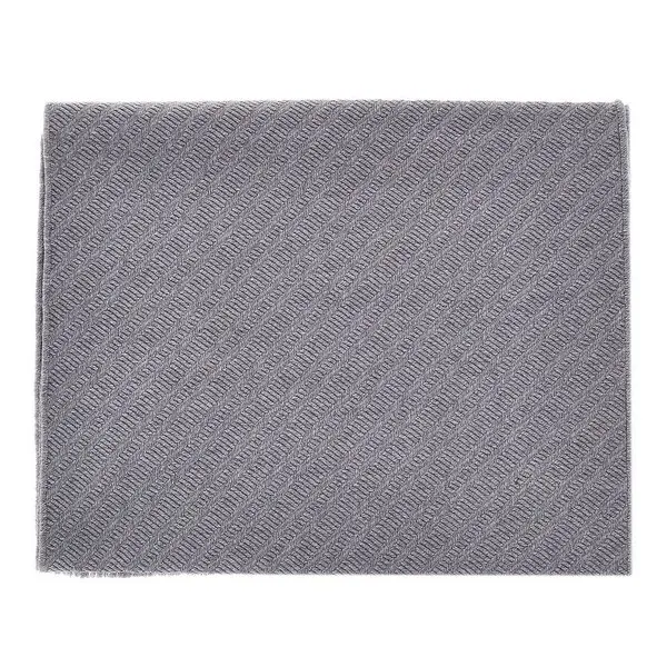 Emporio Armani Jacquard Wool Scarf