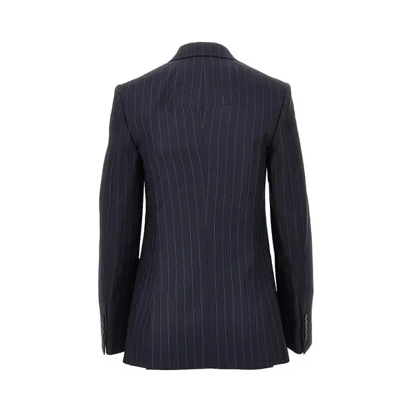Givenchy Pin-striped Wool Double-breasted Blazer