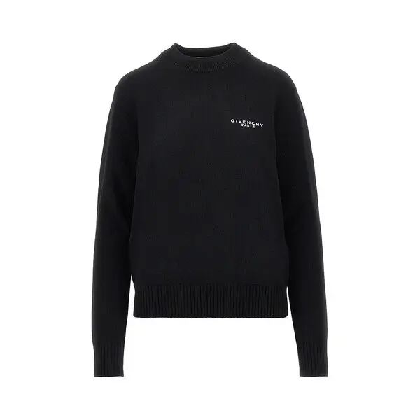 Givenchy Cashmere And Wool Sweater With Embroidery