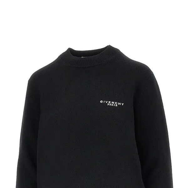 Givenchy Cashmere And Wool Sweater With Embroidery