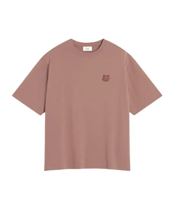 Maison Kitsuné Bold Fox Head Patch Crewneck T-shirt