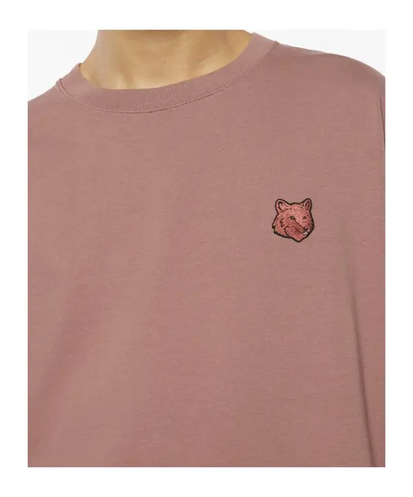 Maison Kitsuné Bold Fox Head Patch Crewneck T-shirt