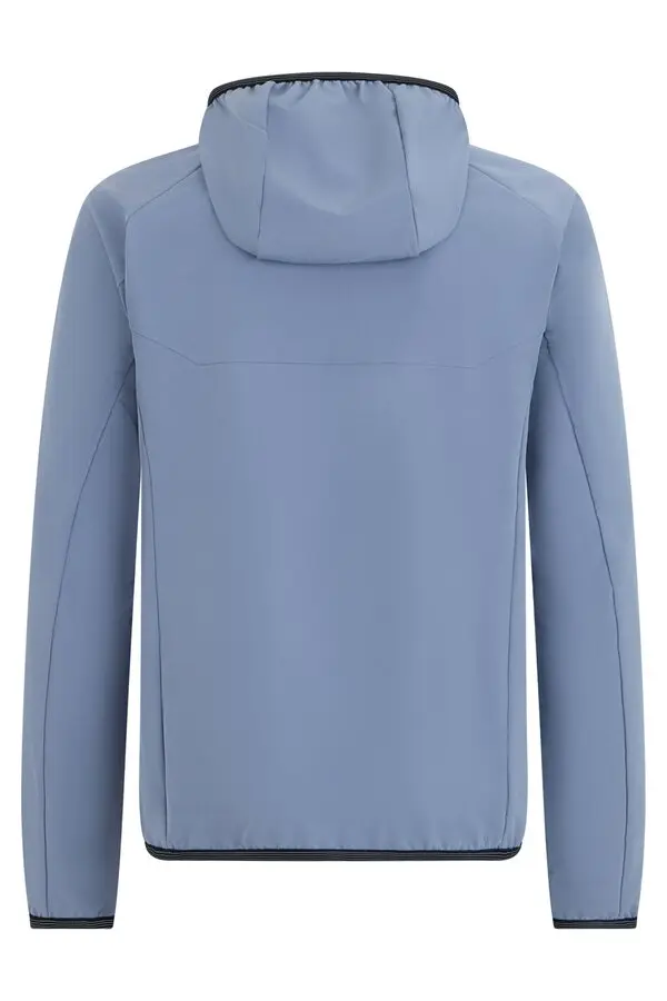 Hugo Boss Long-sleeved Hooded Casual Jacket With Chest Lettering