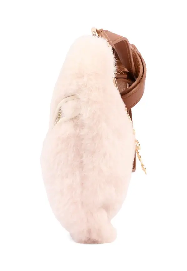 Chloé Heart-shaped Faux-shearling Shoulder Bag