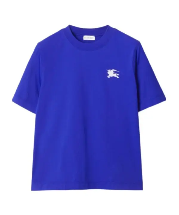 Burberry Ekd Cotton T-shirt - Blue