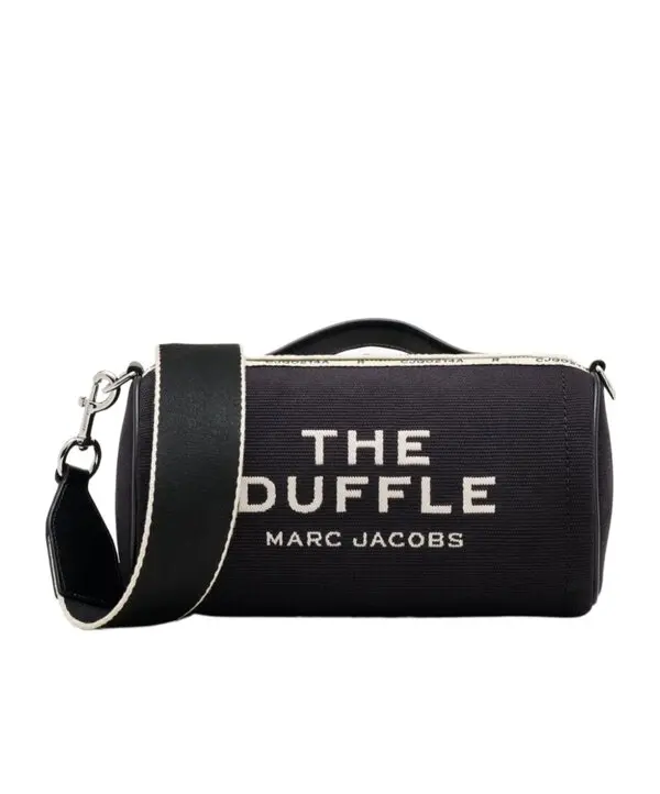 Marc Jacobs Jacquard Zipped Duffle Bag - Black