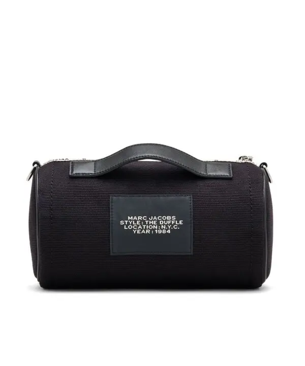 Marc Jacobs Jacquard Zipped Duffle Bag - Black