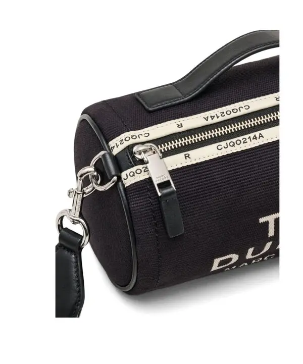 Marc Jacobs Jacquard Zipped Duffle Bag - Black
