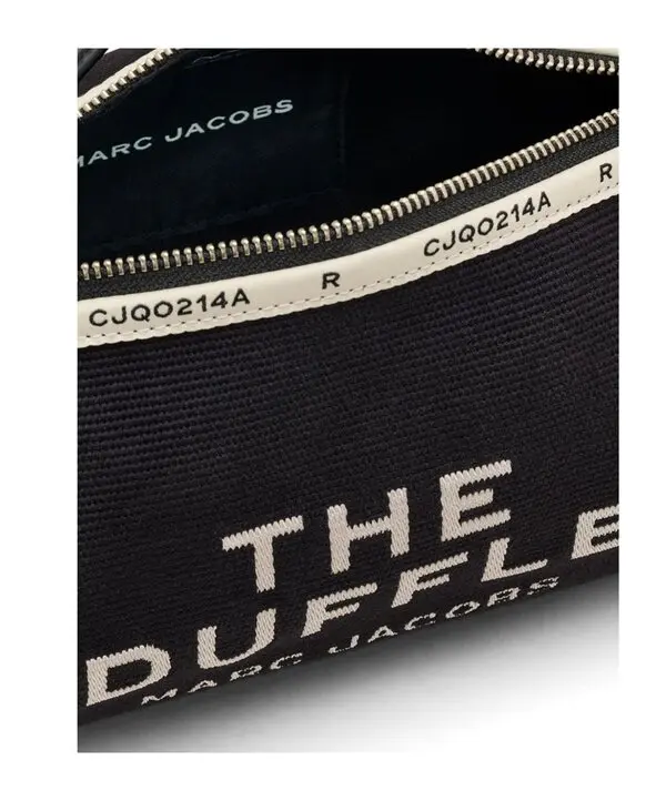 Marc Jacobs Jacquard Zipped Duffle Bag - Black
