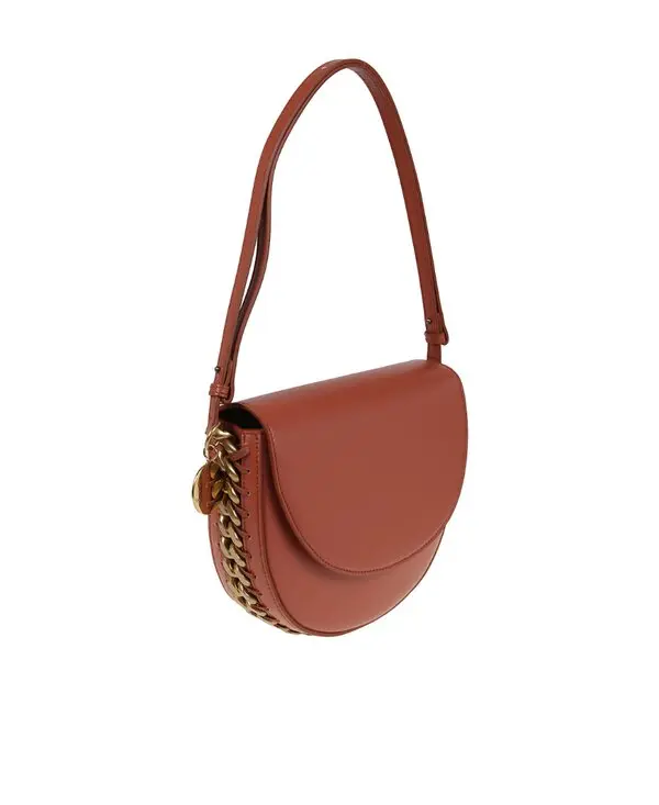 Stella McCartney Frayme Medium Flap Shoulder Bag