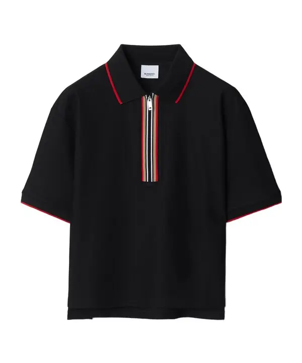 Burberry Collared Short-sleeved Polo Shirt