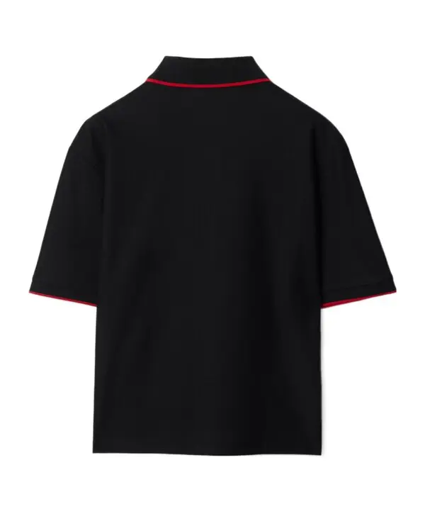 Burberry Collared Short-sleeved Polo Shirt