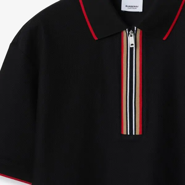 Burberry Collared Short-sleeved Polo Shirt