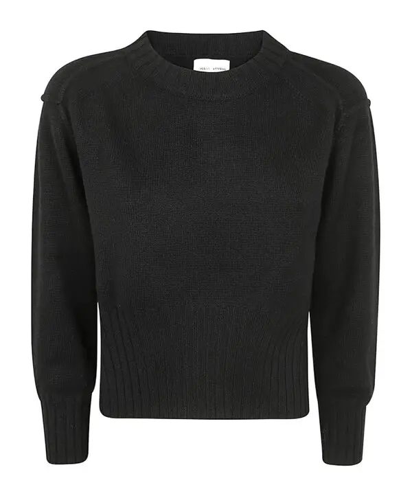 Loulou De Saison Ribbed Knit Crew Neck Sweater
