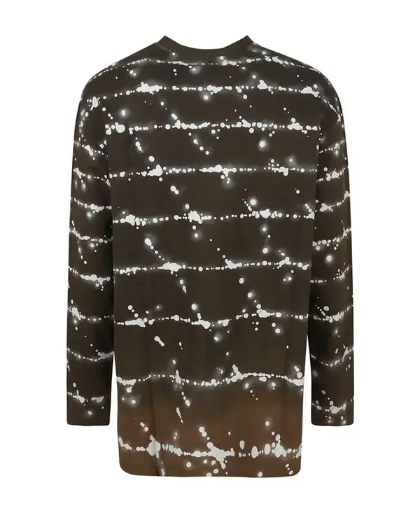 JIL SANDER Patterned Long Sleeved T-shirt