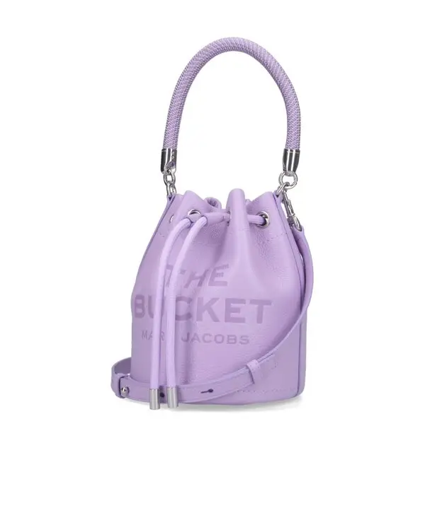 Marc Jacobs Logo Embossed Bucket Bag