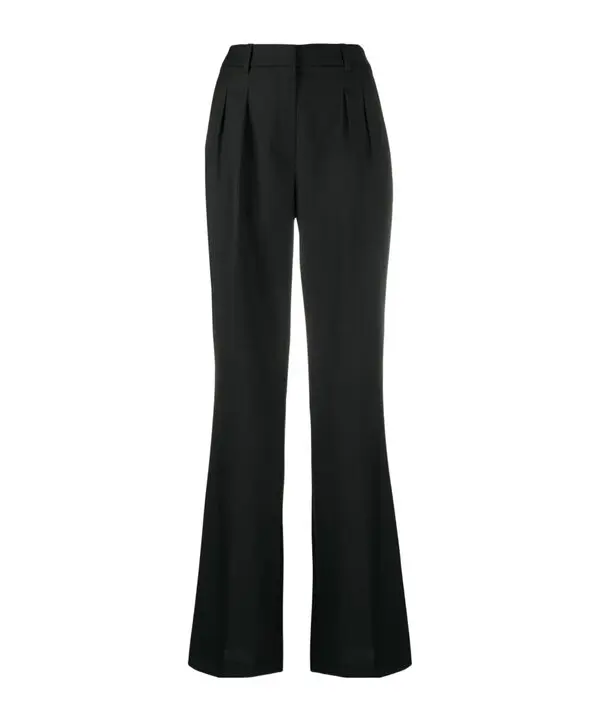 Loulou De Saison Sbiro Pleated Straight-leg Pants