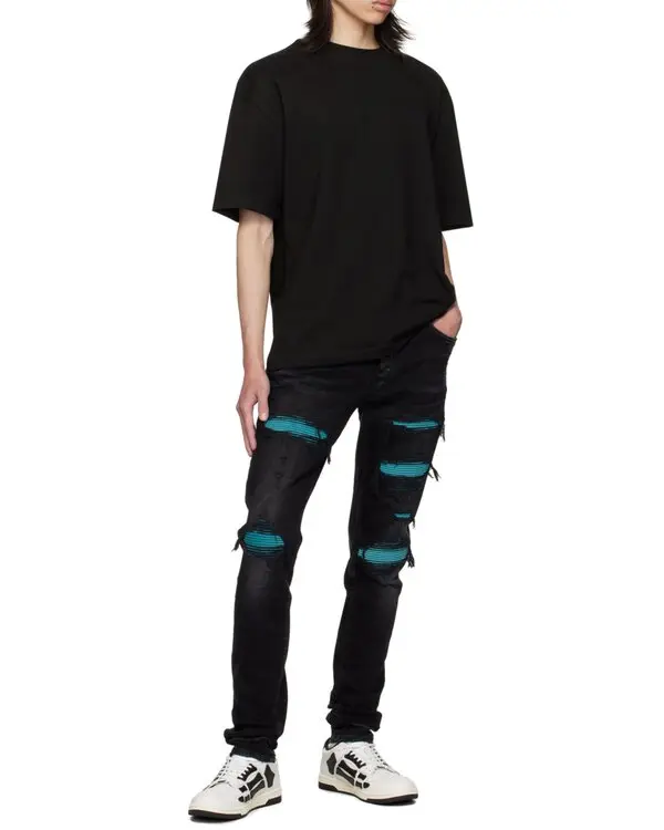 Amiri Logo Embroidered Oversized T-shirt