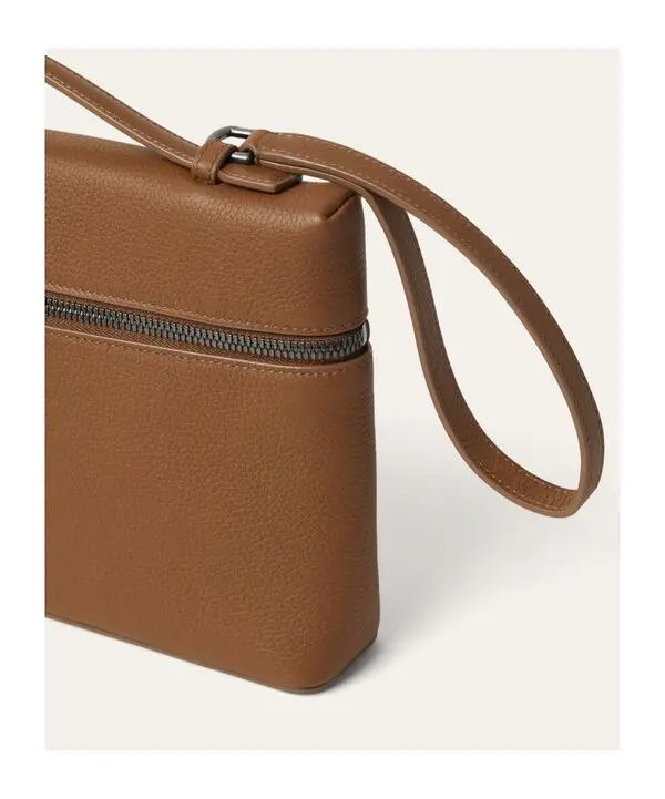 Loro Piana Pouch - Hickory/agate