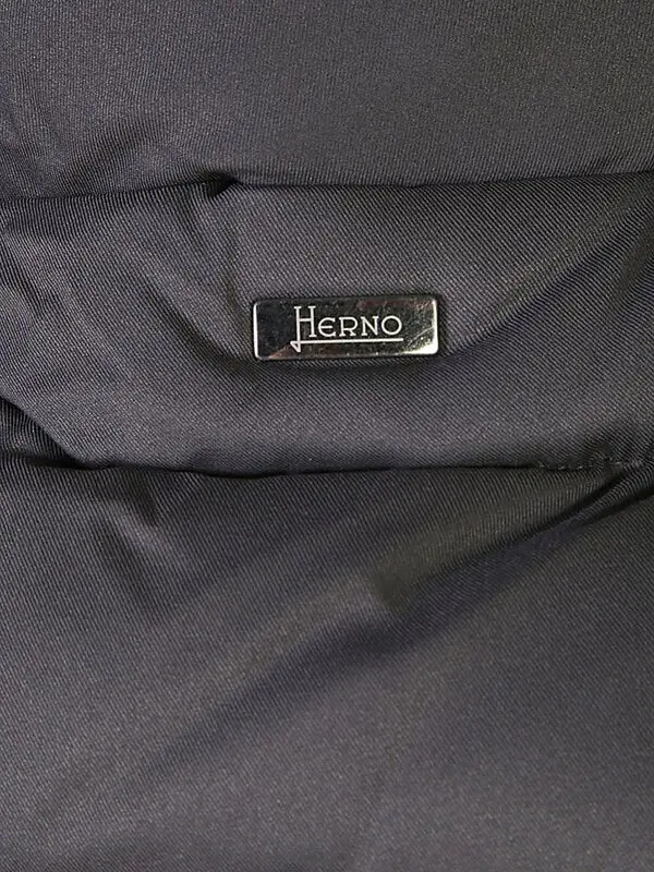 Herno High-neck Hooded Drawstring Puffer Coat