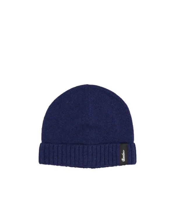 Borsalino Logo-patch Cashmere Beanie