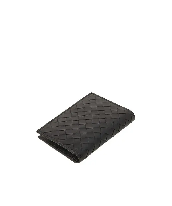 Bottega Veneta Woven Wallet - Black