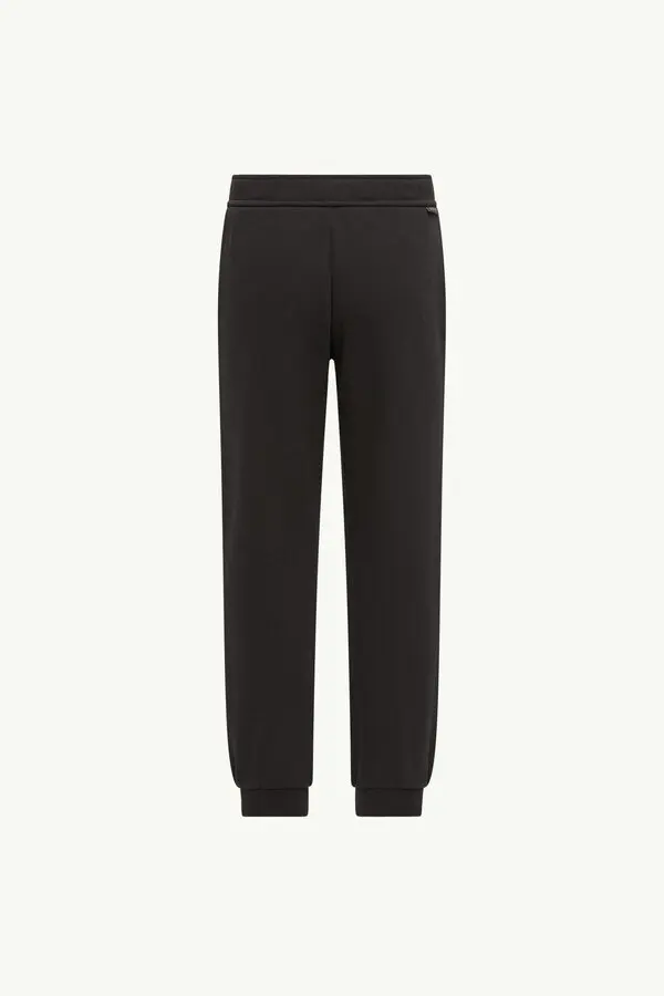 Moncler Embroidered Logo Cotton Sweatpants