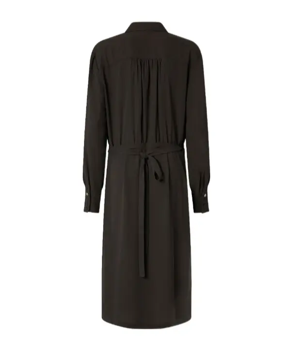 Pinko Belted Midi Shirt Dress