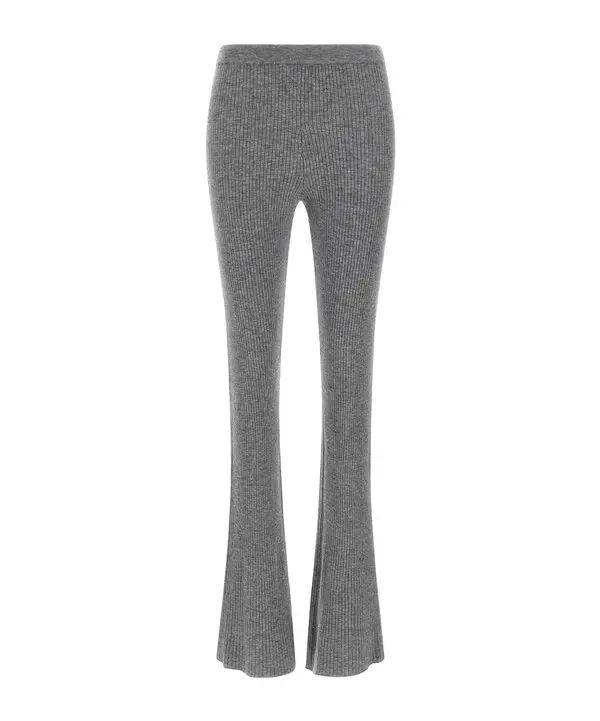 Pinko Ibiza Flared Ribbed Knit Pants