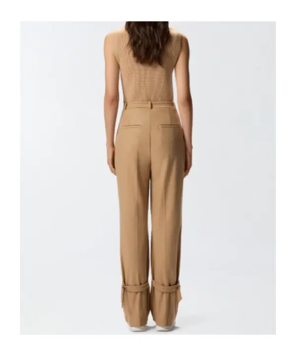 Pinko Pleated Buckle Trousers