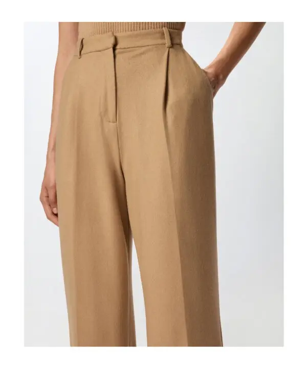 Pinko Pleated Buckle Trousers