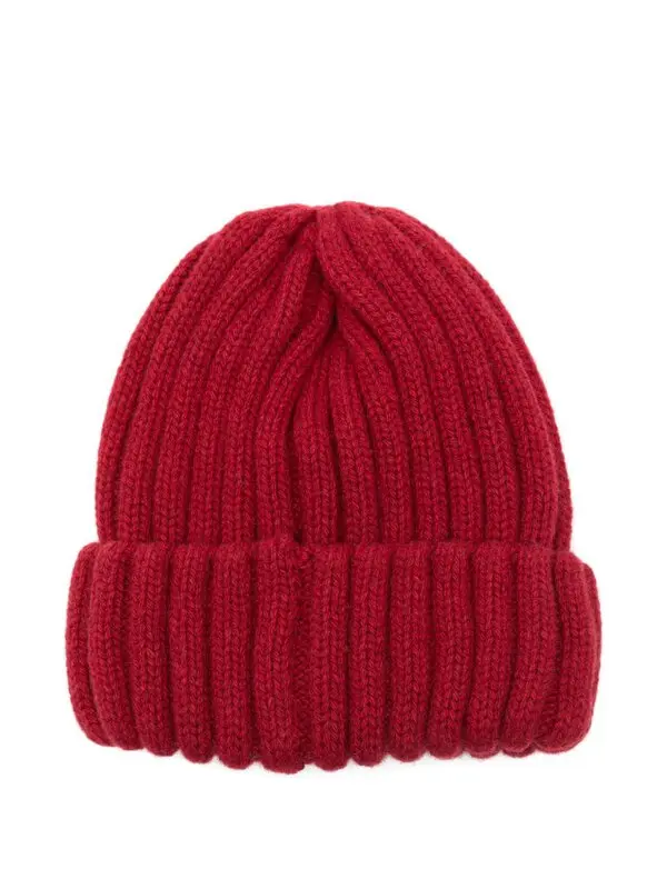 Borsalino Ribbed Cashmere Beanie