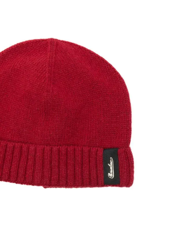 Borsalino Ribbed Knit Beanie