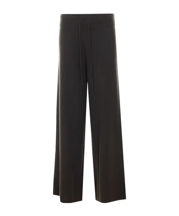 LISA YANG Sofi Drawstring Wide Leg Knitted Trousers - Dfe