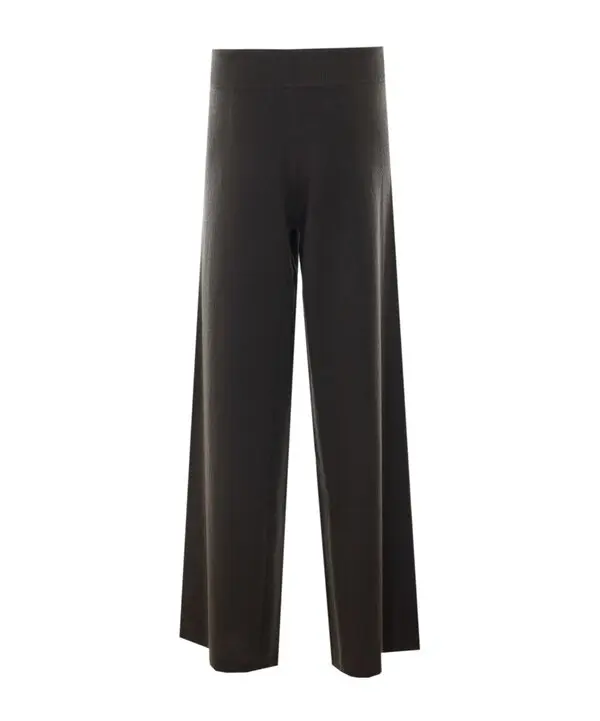 LISA YANG Sofi Drawstring Wide Leg Knitted Trousers - Dfe