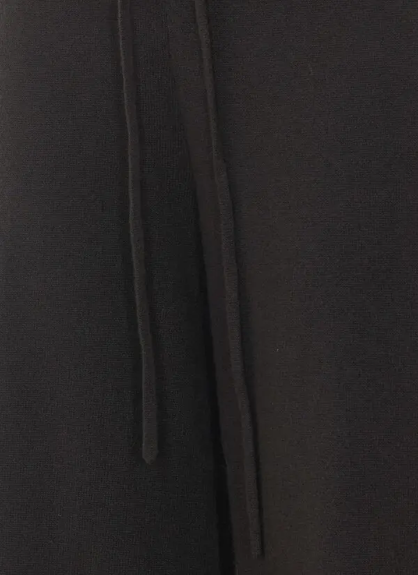LISA YANG Sofi Drawstring Wide Leg Knitted Trousers - Dfe