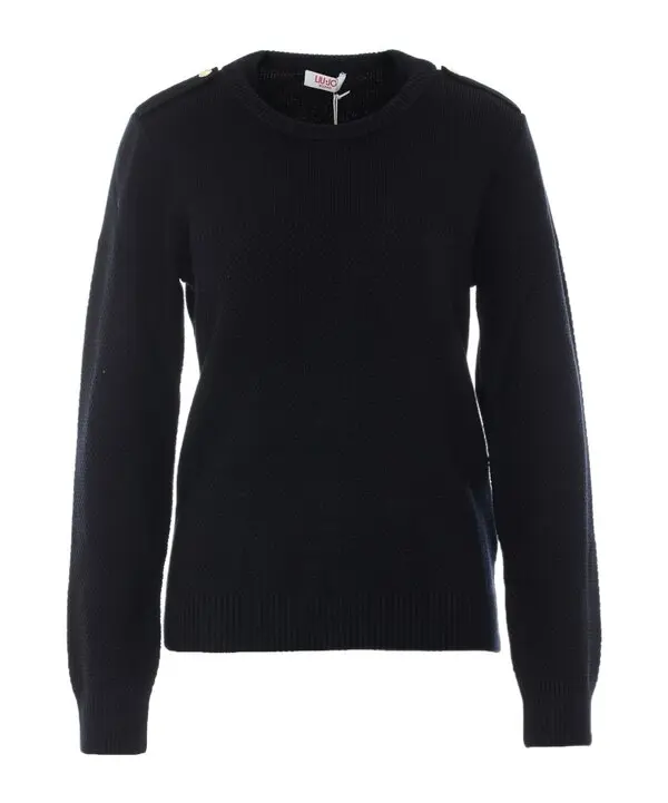 Liu Jo Button-shoulder Knit Sweater