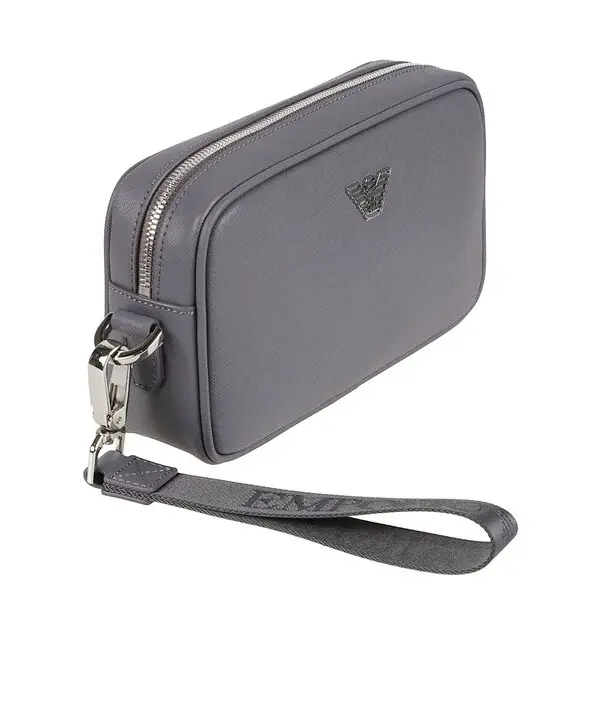Emporio Armani Logo Plaque Beauty Case