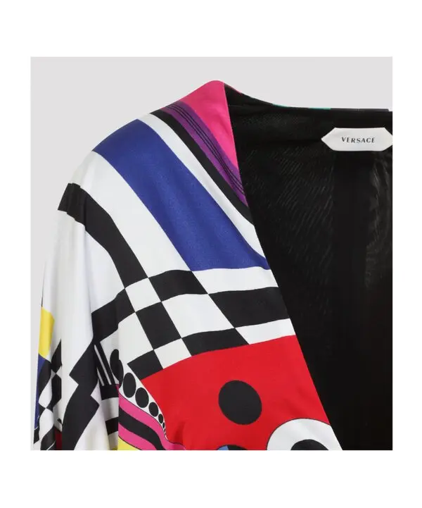 Versace V-neck Dress