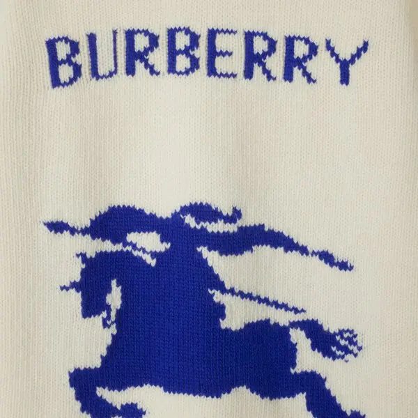 Burberry Equestrian Knight Crewneck Knitted Jumper