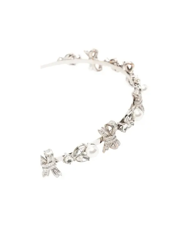 SELF-PORTRAIT Crystal-embellished Headband