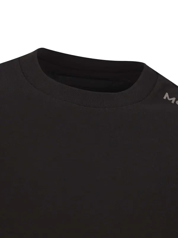 Moncler Logo Detailed Crewneck T-shirt - Black