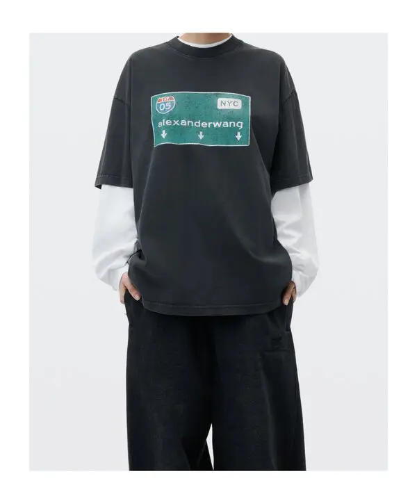 Alexander Wang Short-sleeved T-shirt